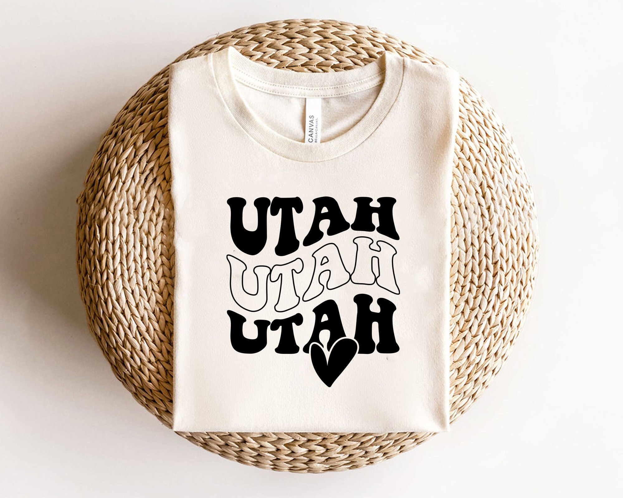 Utah Svg, Stacked Svg, Heart Svg, US States Svg, America Svg, Utah ...