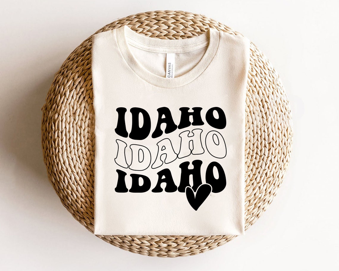 Idaho Svg, Stacked Svg, Heart Svg, US States Svg, America Svg, Idaho ...