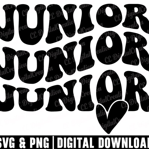 Junior Svg - Etsy