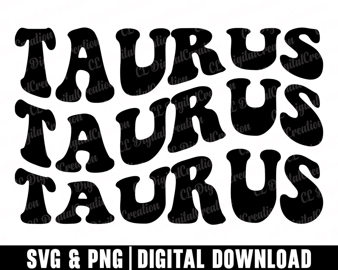 Taurus Svg, Horoscope Svg, Stacked Svg, Zodiac Svg, Heart Svg, Birthday ...
