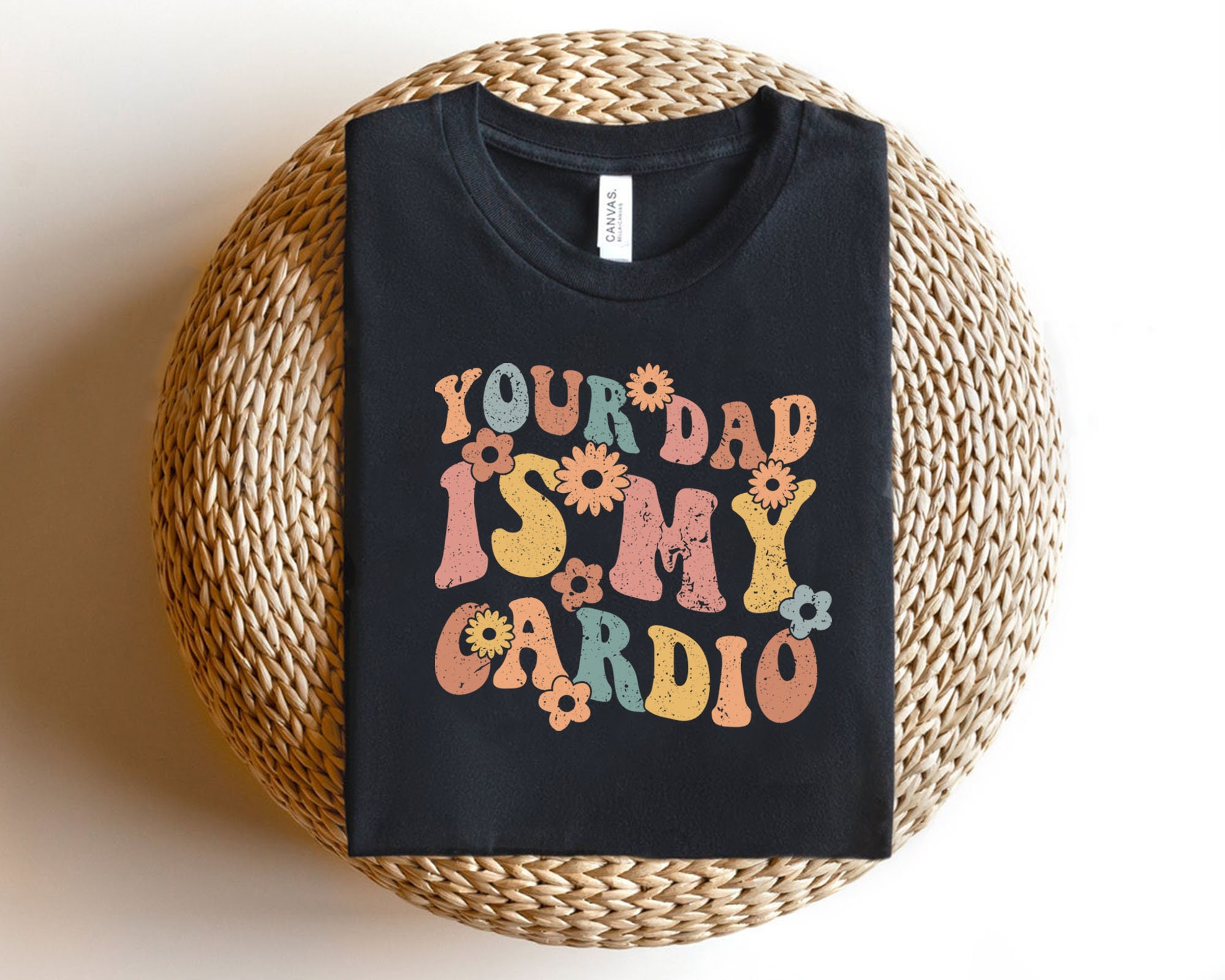 Your Dad is My Cardio Svg, Retro Font Svg, Digital Downloads, Hot Dad ...