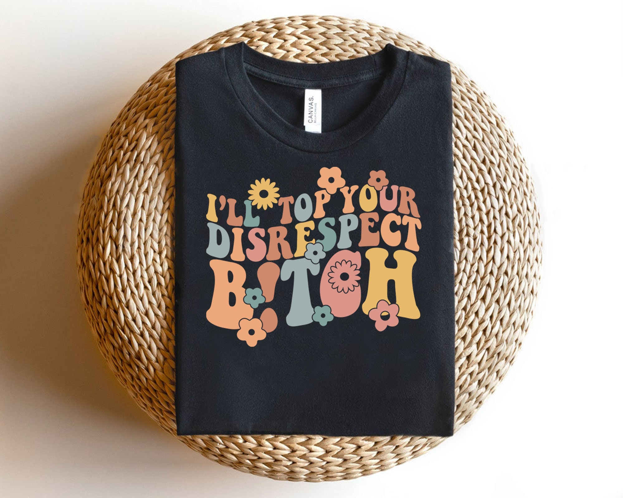 Top Your Disrespect Svg, Retro Font Svg, Digital Downloads, Bad Ass ...