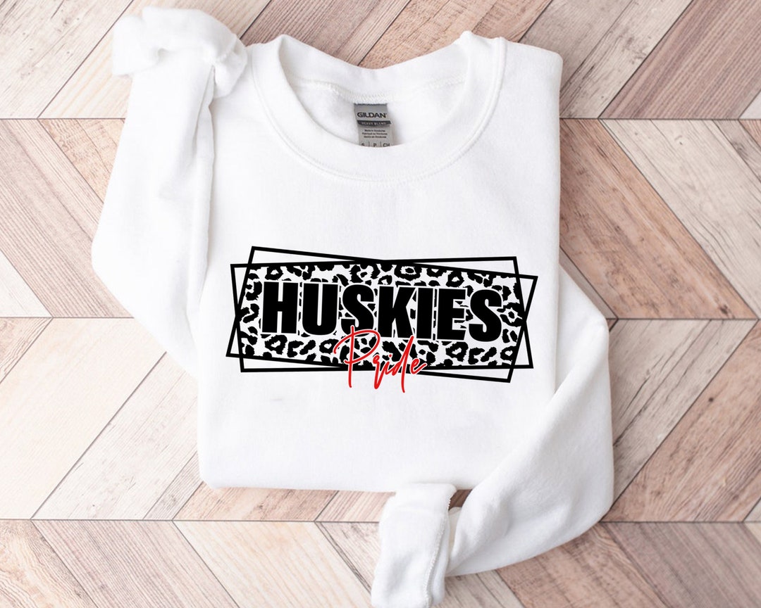 Huskies Pride Leopard Mascot Svg, Printable, Team Spirit Svg, Huskies ...