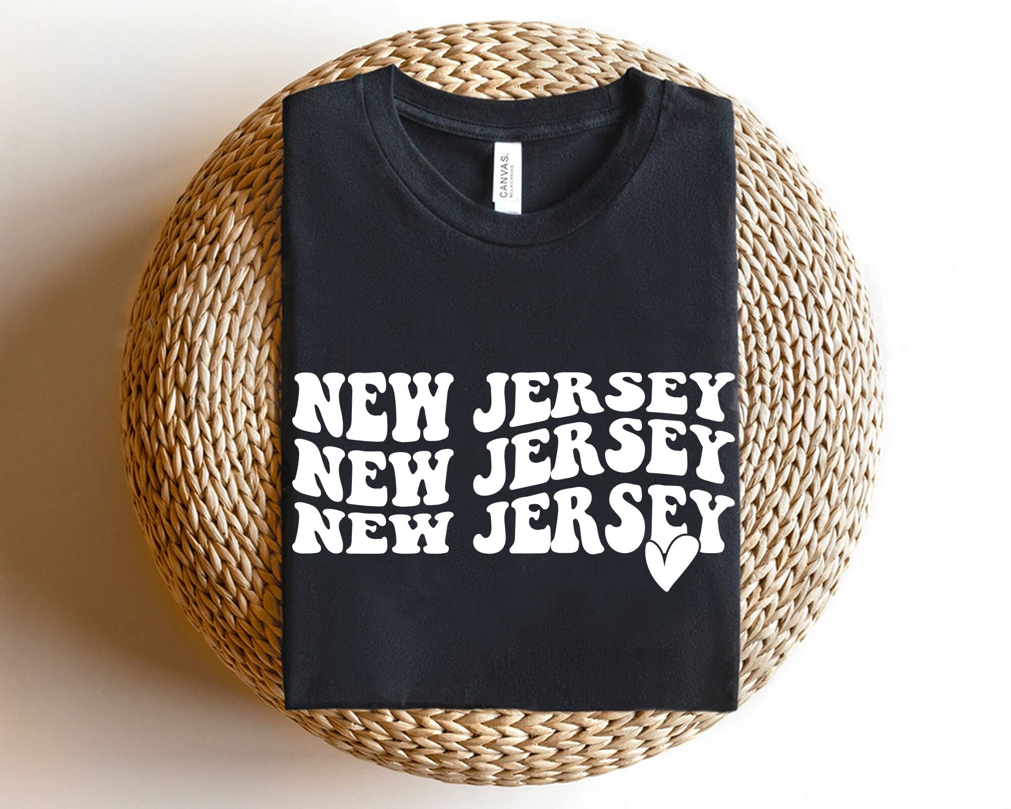 New Jersey Svg, Stacked Svg, Heart Svg, US States Svg, America Svg, New ...