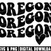 Oregon Svg, Stacked Svg, Heart Svg, US States Svg, America Svg, Oregon ...