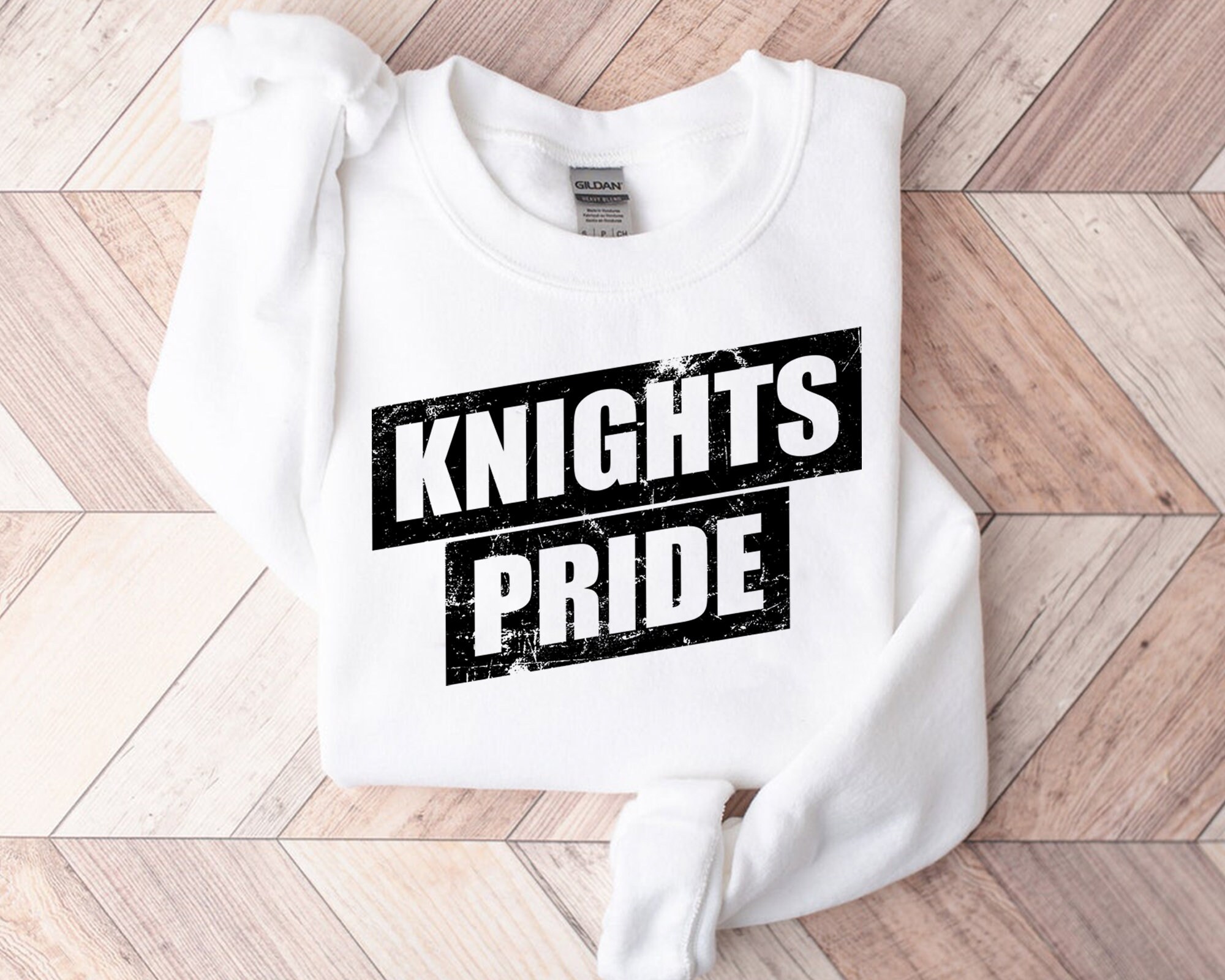 Knights Pride Distressed Mascot Svg, Printable, Team Spirit Svg ...