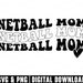 Netball Mom Svg, Stacked Svg, Heart Svg, Netball Svg, Sports Mom Svg ...