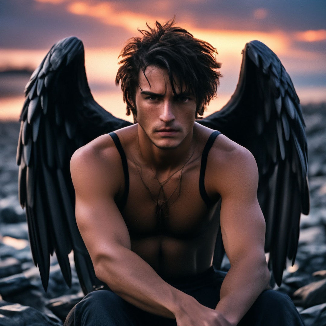 Fallen Angel Spirit Companion, Strength, Resilience, Love, Guidance ...