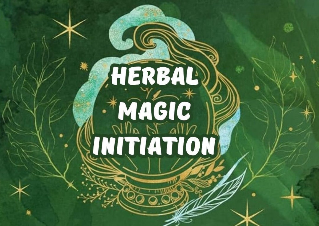 Herbal Magic Initiation, Healing Energy, Witchcraft Service, Spirits of ...