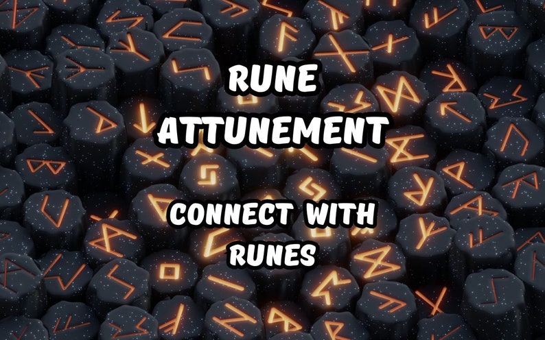 RUNES Attunement, Runes INITIATION, Powerful Runic Energy - Etsy