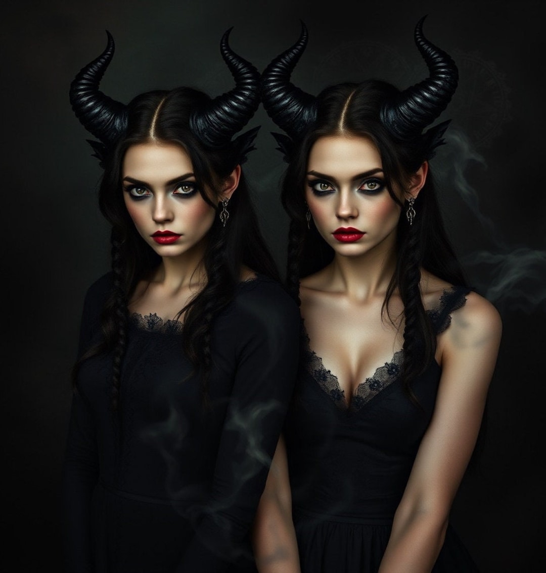 Vampiric Succubi Twins, Witch Sisters Spirit Companions, Spirit Binding ...