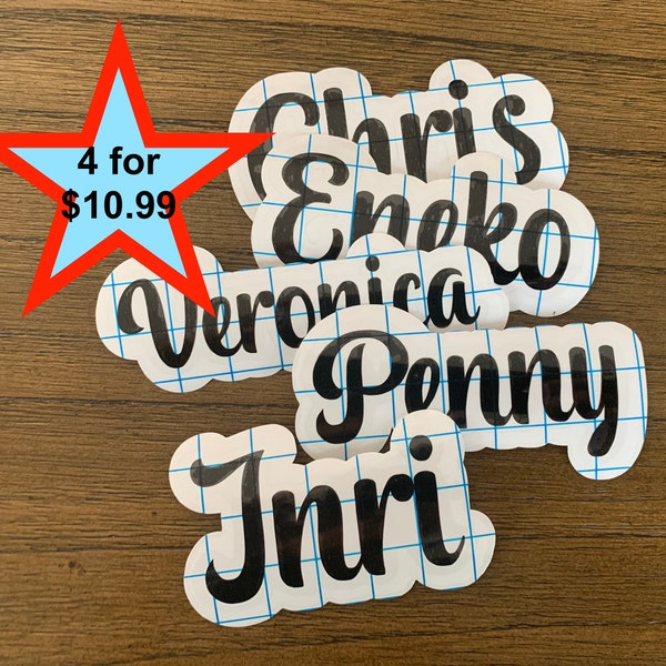 24 Inch Custom Decal - Etsy