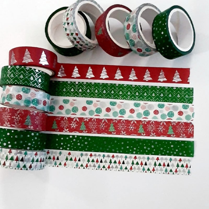 Christmas Washi Tape - Etsy