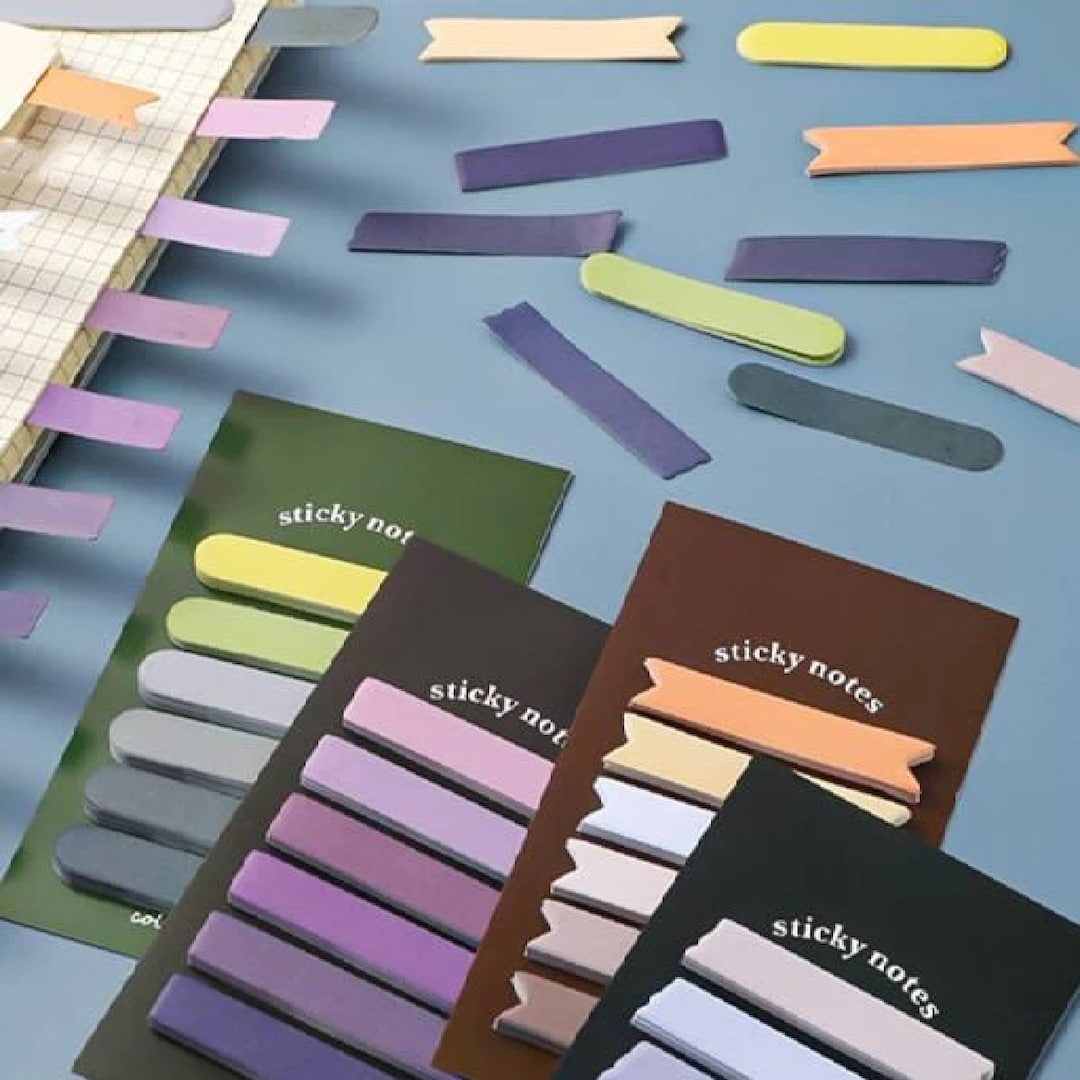 The 4 Different Style Sticky Tab - Etsy