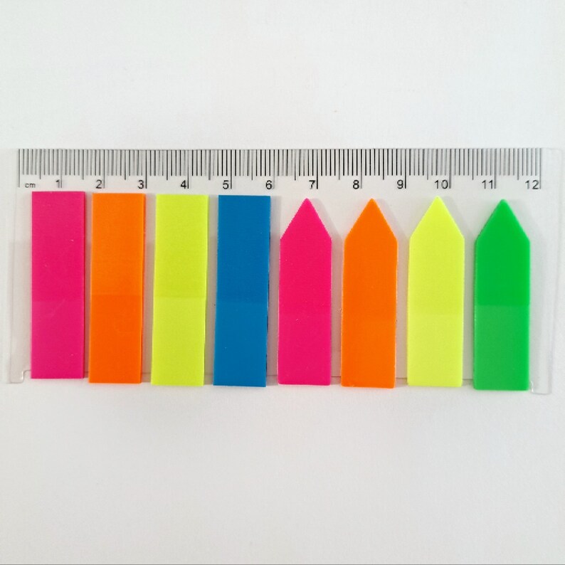 The Neon Sticky Tab - Etsy
