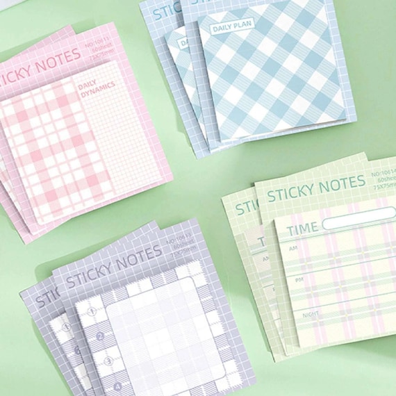 The Cute Pattern Planner Sticky Note - Etsy