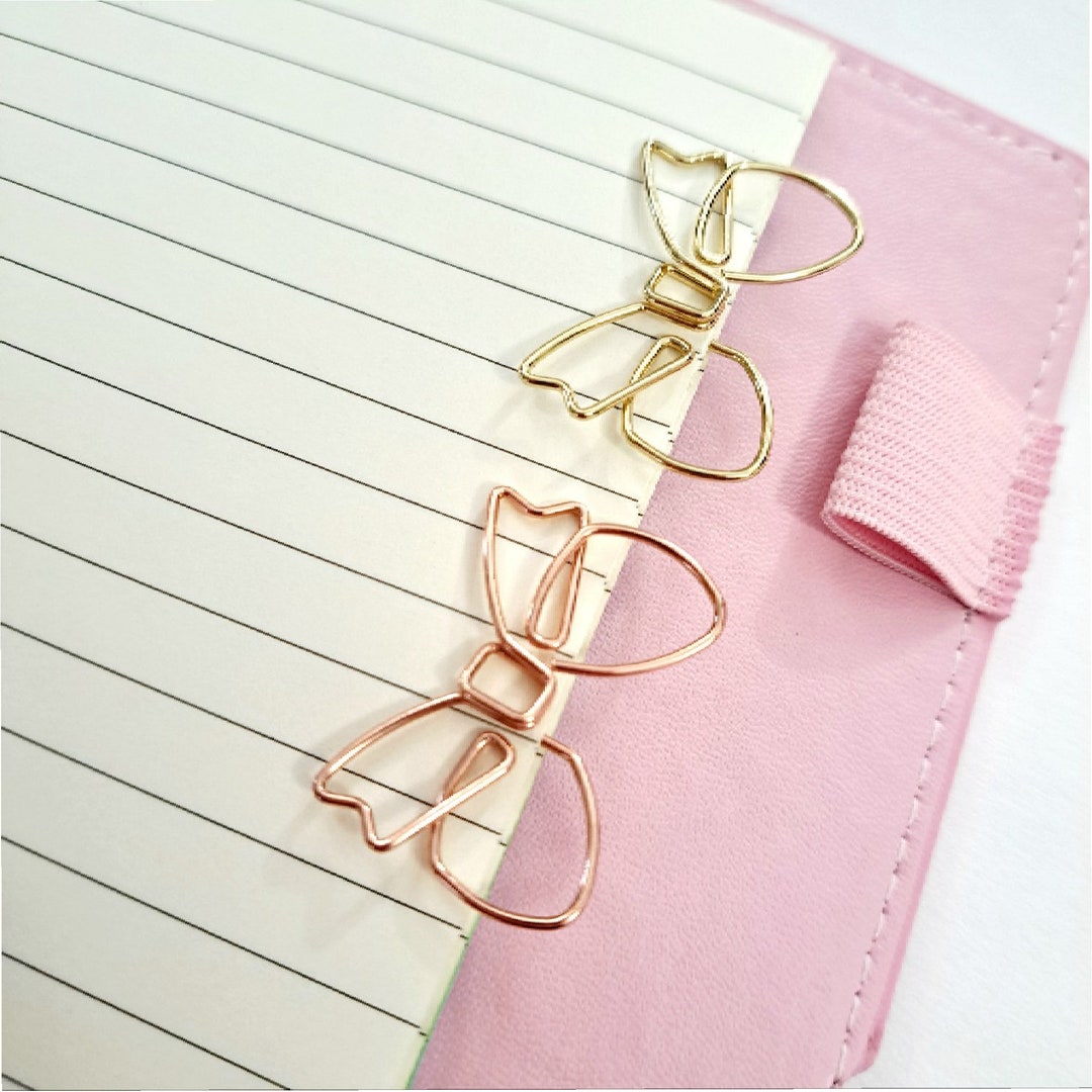 The Cute Ribbon Paper Clip - Etsy