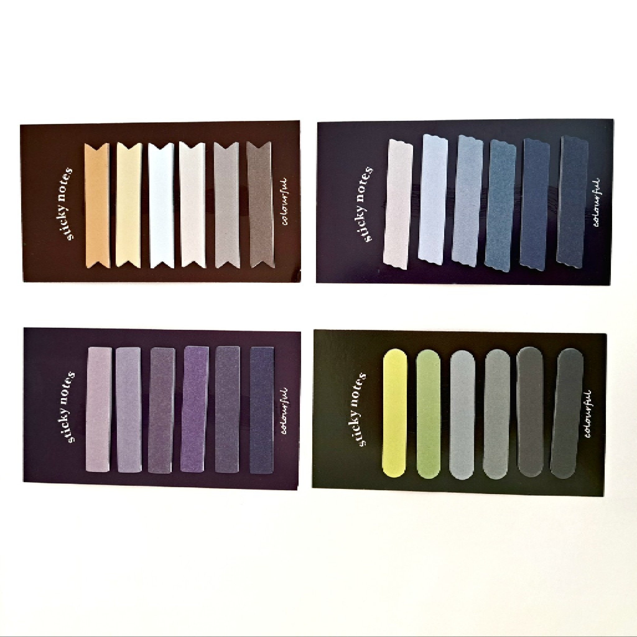 The 4 Different Style Sticky Tab - Etsy