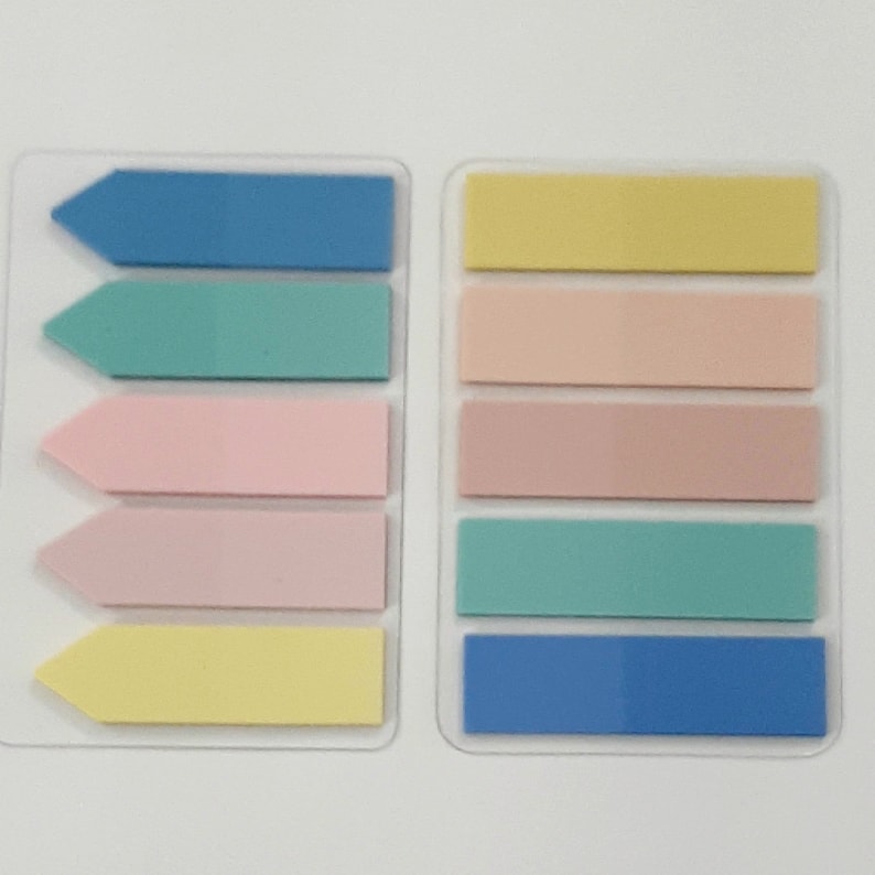 The Variety Color Index Sticky Note Tab - Etsy