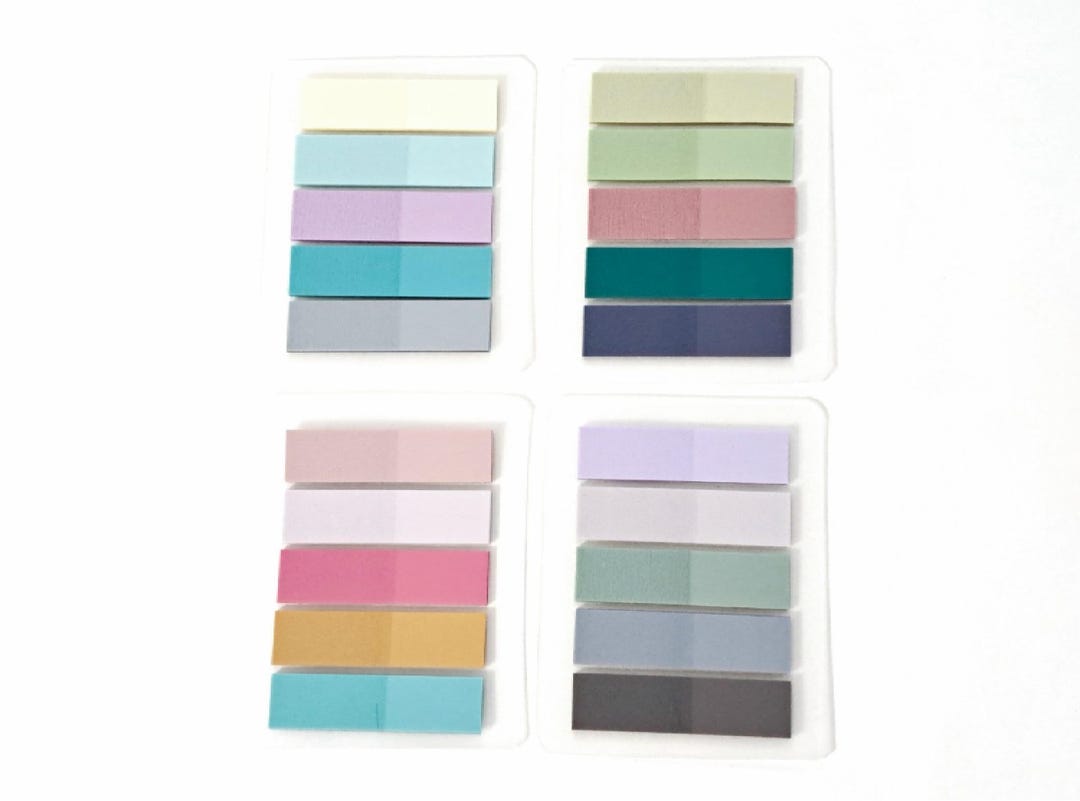 The Variety Color Sticker Tab - Etsy