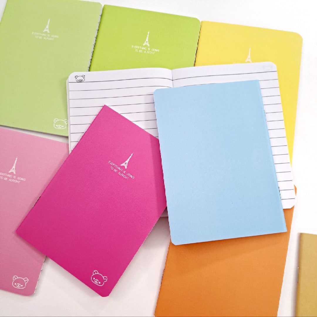 The Cute Variety Color Mini Notebook - Etsy