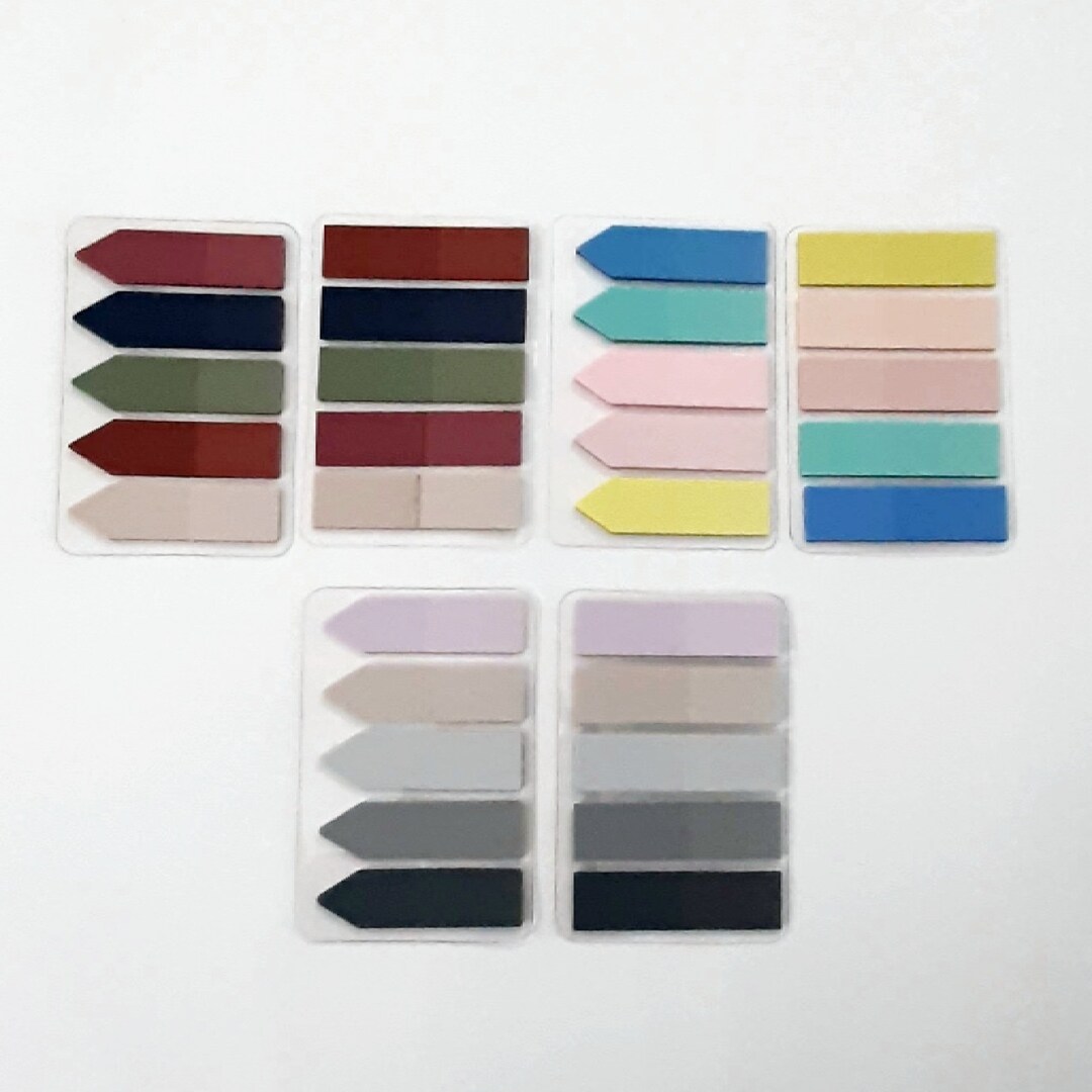 The Variety Color Index Sticky Note Tab - Etsy