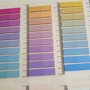 The Gradation Sticky Tab - Etsy