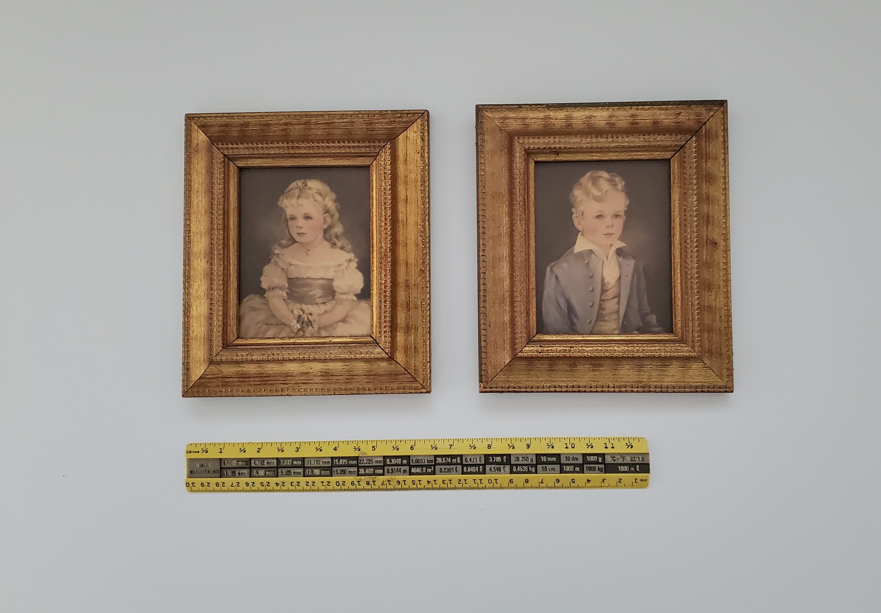 Pair of Anne Allaben 1940's Lithographs in Original Frames, "robert ...