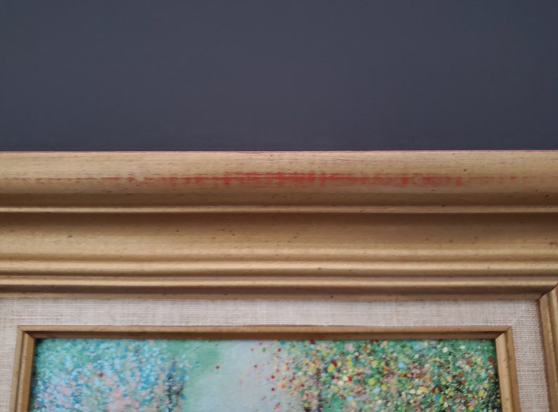 1980 Louis Cardin Enamel on Copper Painting Children With Toy - Etsy