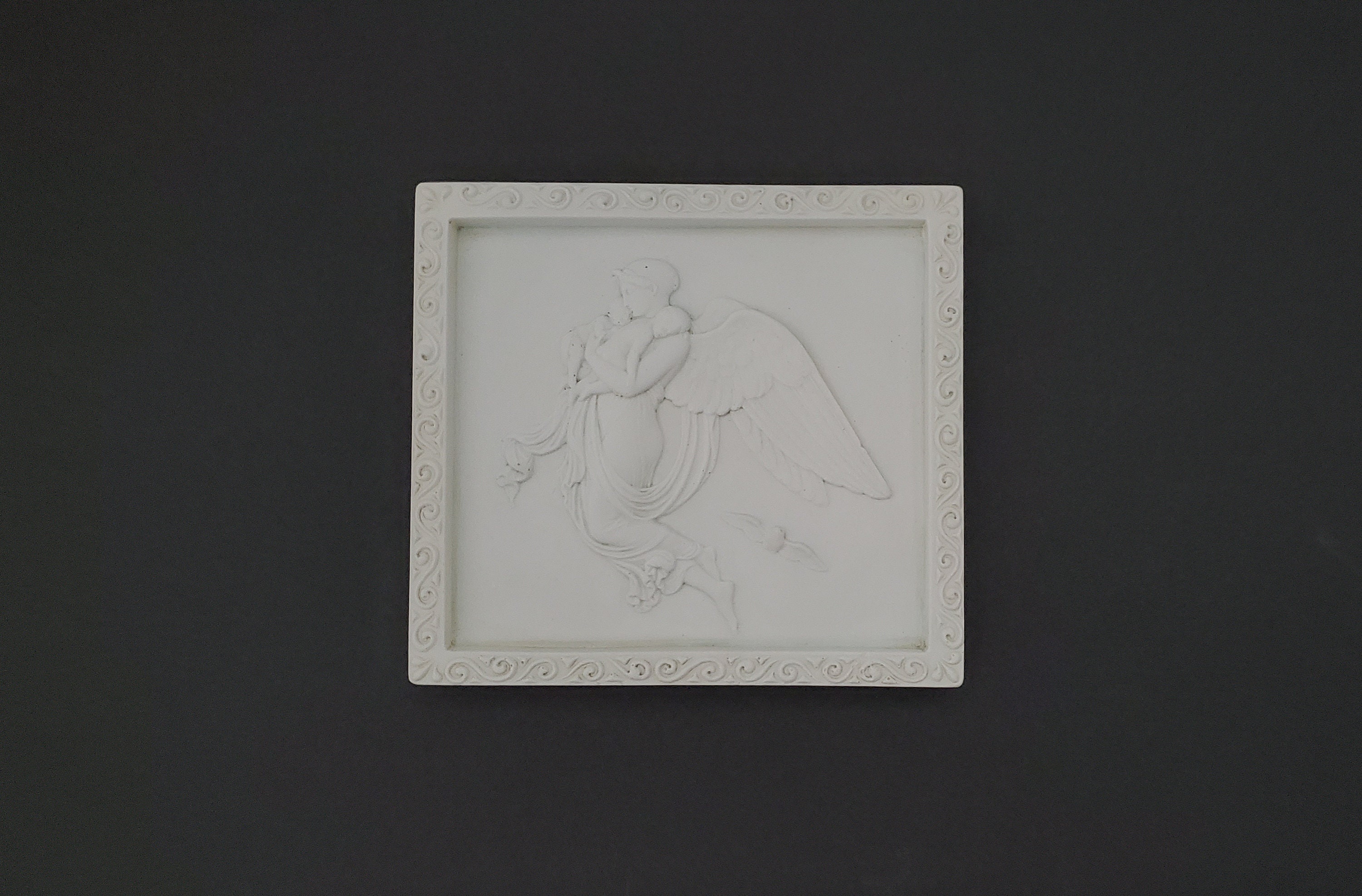 Vintage Greek Plaster Wall Tile, Bertel Thorvaldsen's night 1815 - Etsy