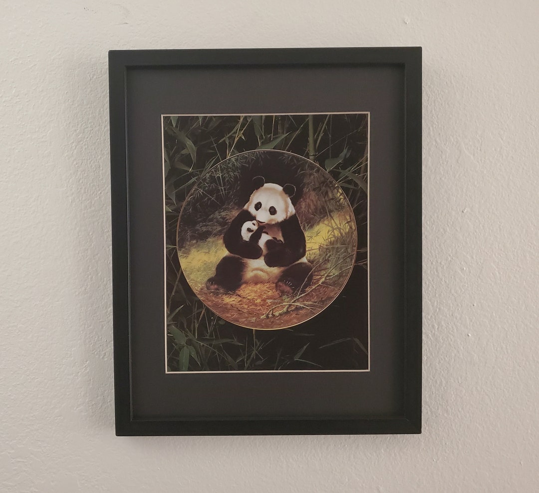 1989 Will Nelson the Panda Framed W.S. George Wildlife Print - Etsy