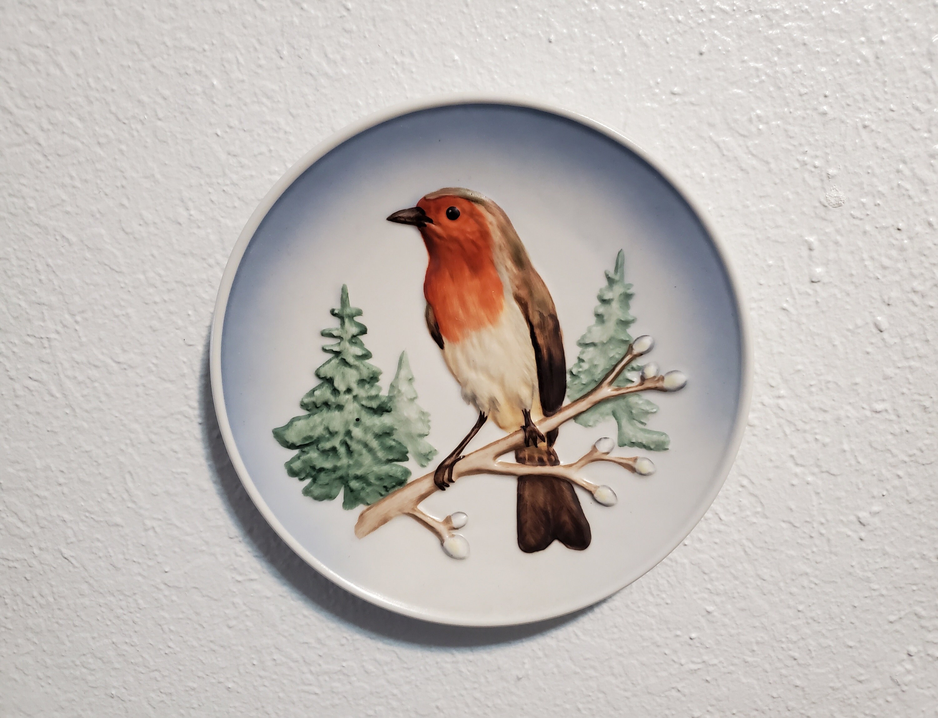 1973 Goebel Wildlife Plate Series First Edition No. 1, Robin - Etsy