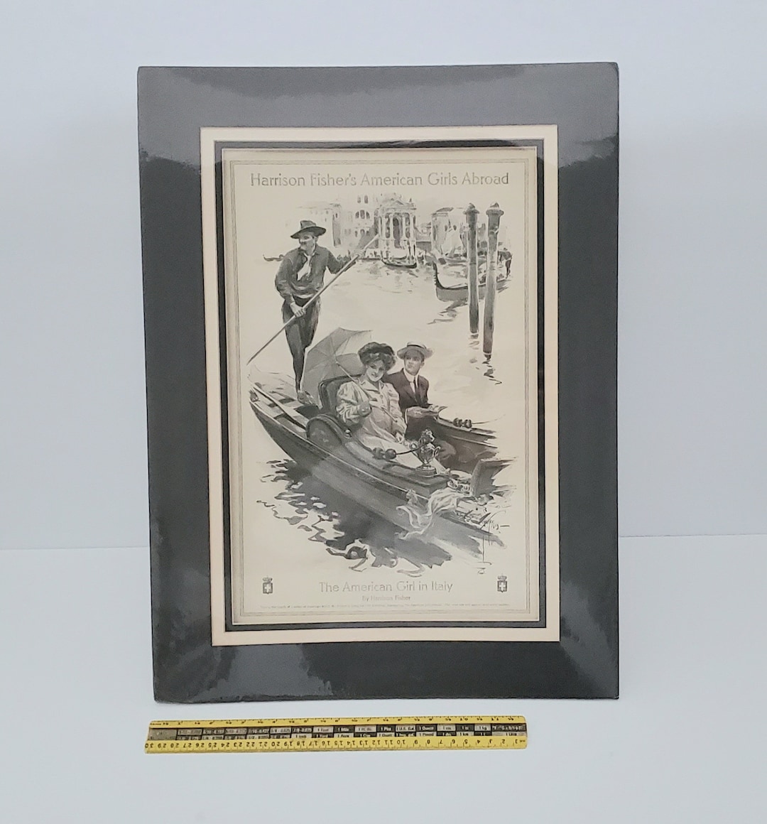 1909 Harrison Fisher Ladies' Home Journal Print "the American Girl in ...