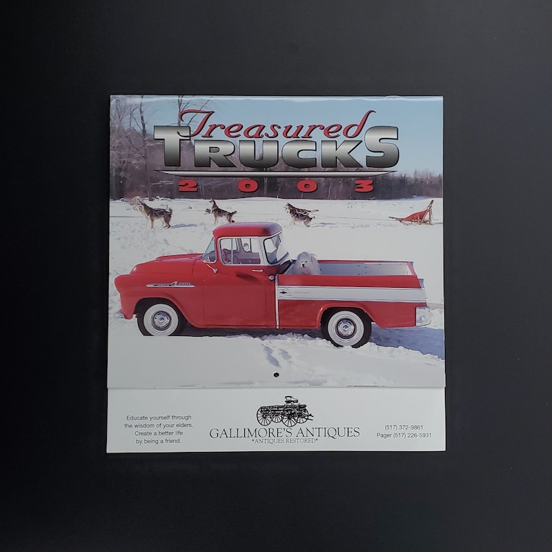 2025 Truck Calendar - Etsy