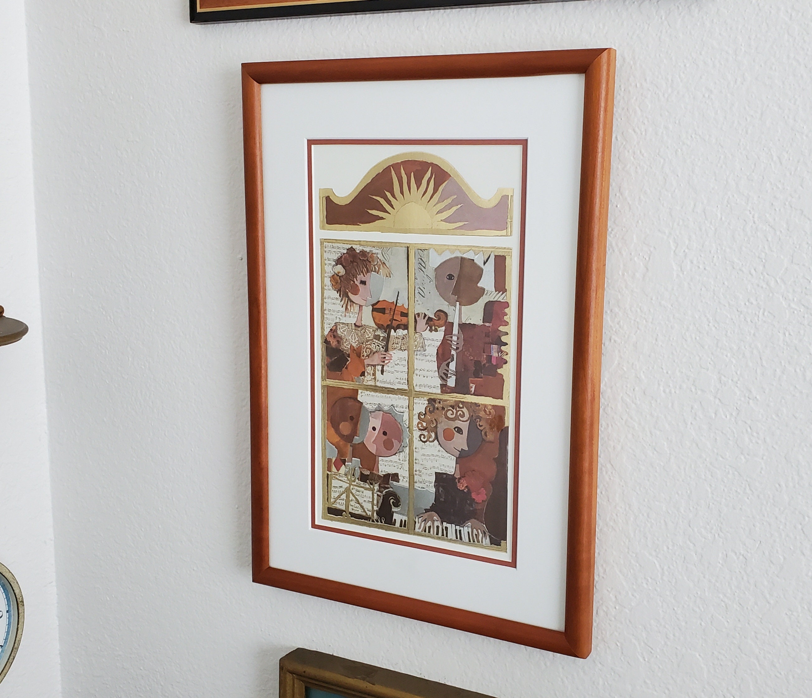 1991 Rosina Wachtmeister quintet Framed Print by Verkerke, Holland - Etsy