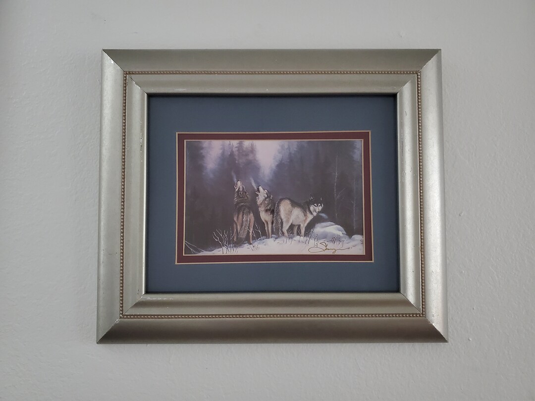 Susan R. Sampson Signed Wildlife Print "winter's Harmony" - Etsy