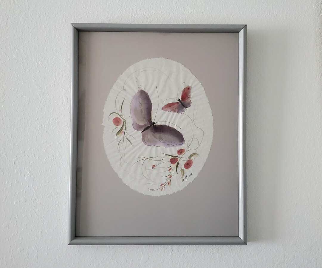 Emilee Felknor Original Butterflies Painting, St. Louis MO Artist - Etsy