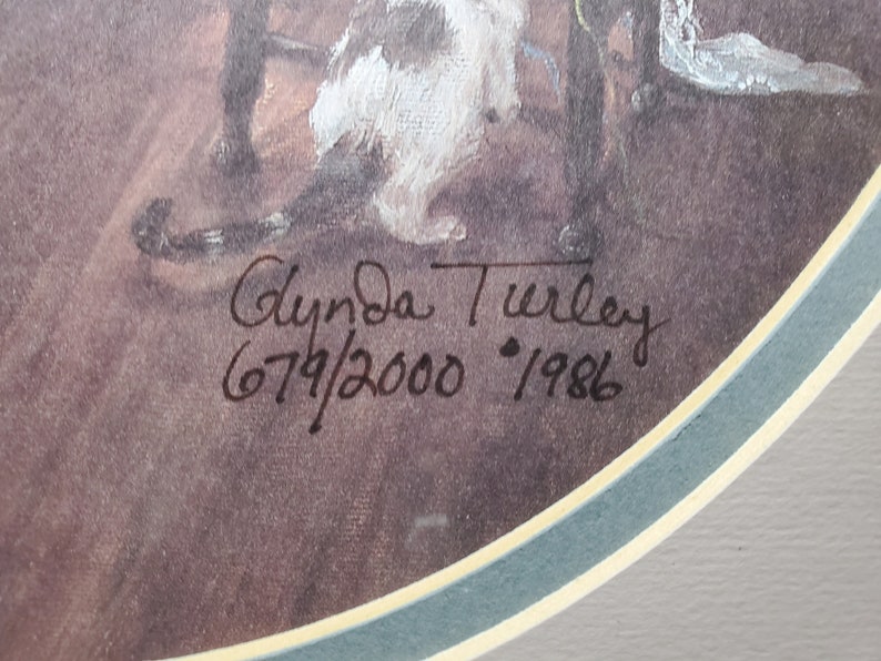 1986 Glynda Turley Signed and Numbered Print attic - Etsy