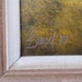 1970 Arthur Bard Oil Painting, Autumn Landscape With Squirrel - Etsy