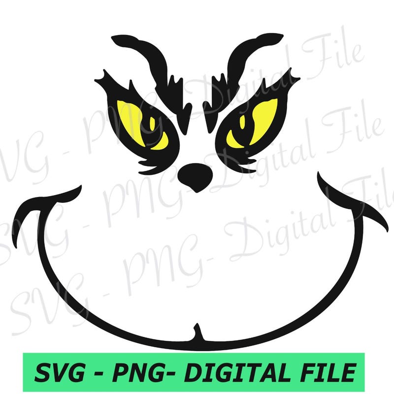 Angry Grinch Png - Etsy