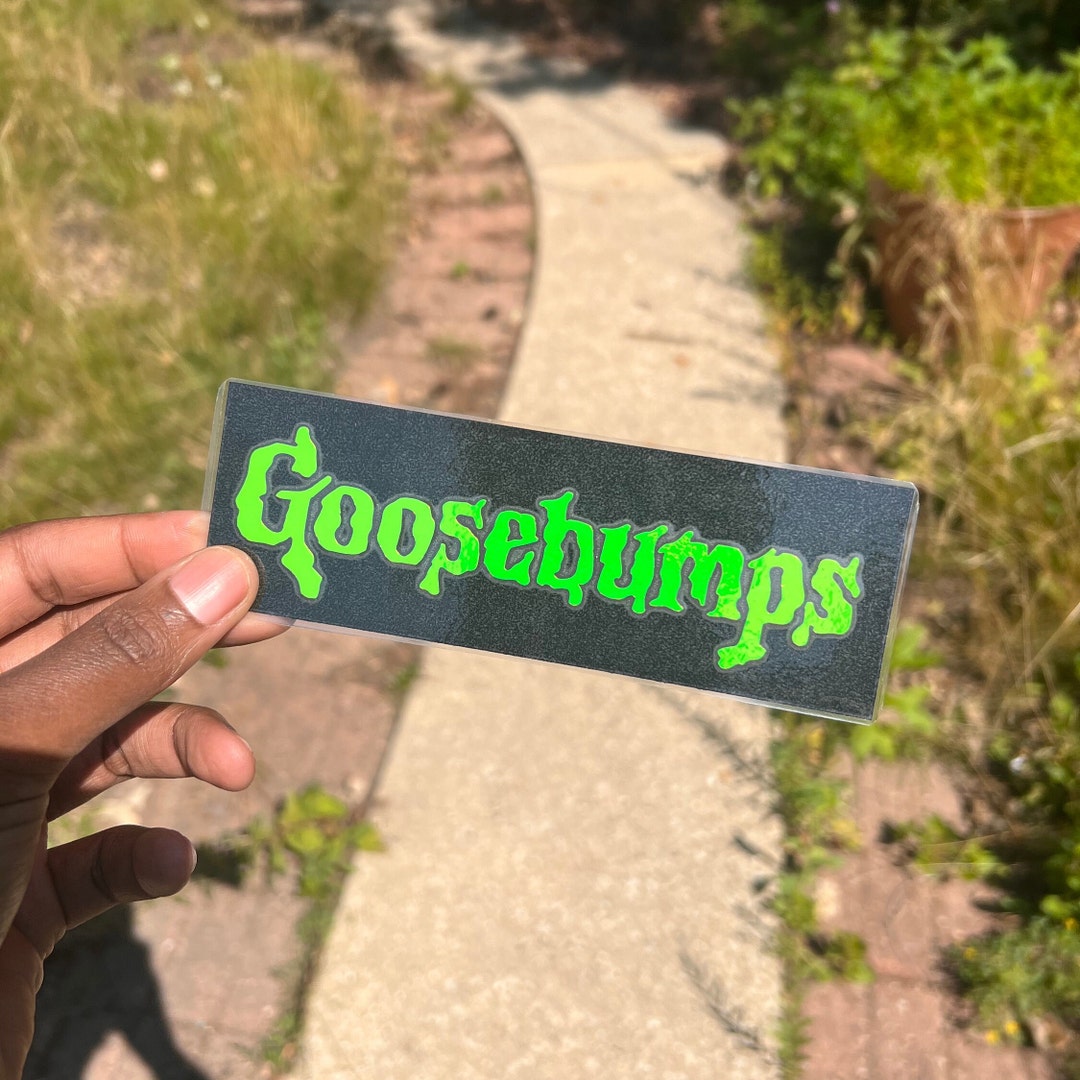 Goosebumps Bookmark Iridescent Horror Bookmark Nostalgic - Etsy
