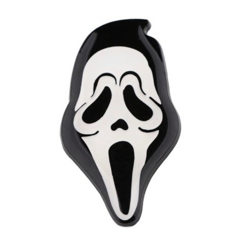 Ghostface Pin Ghostface Killer Scream Enamel Pin Horror Movie Pin Etsy