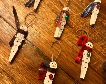 Nutcracker Inspired Clothespin Ornaments - Etsy