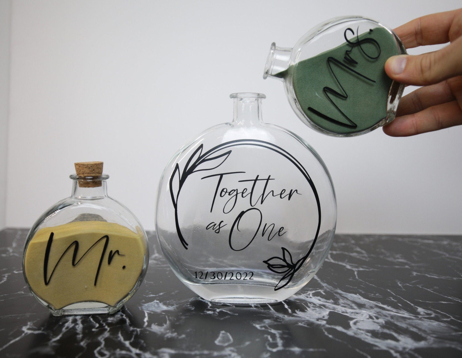 Unity Sand Ceremony Set for Weddings Unity Ceremony Ideas - Etsy