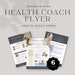 Health Coach Health and Wellness Assessment Forms, Coaching Form ...