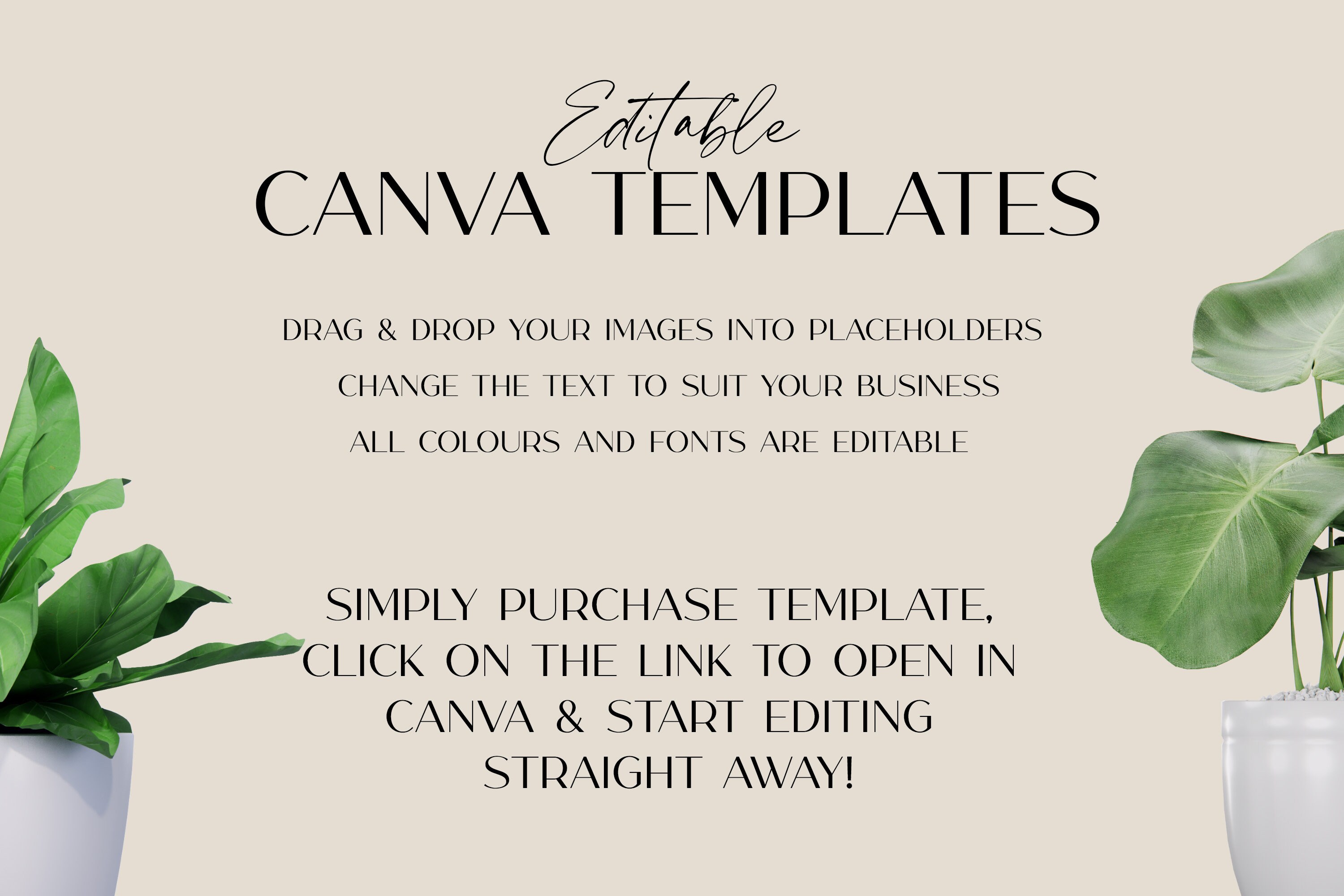 Link in Bio Editable Canva Template, Quick Links, Mini Website, Coach ...