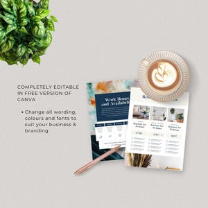 Virtual Assistant Onboarding Template Editable Canva Welcome Packet ...
