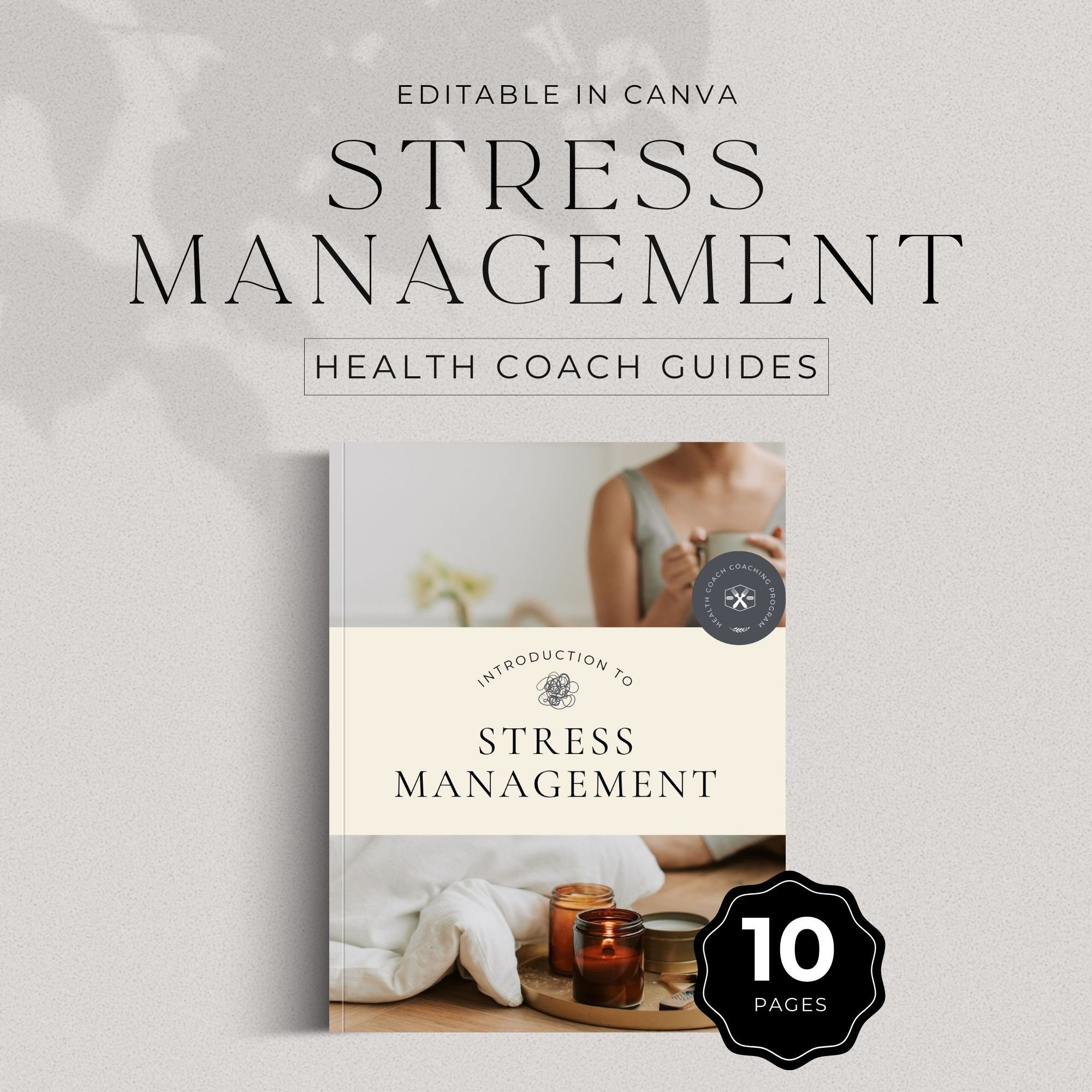 Stress Management Guide for Health Coaches, Anxiety Management ...