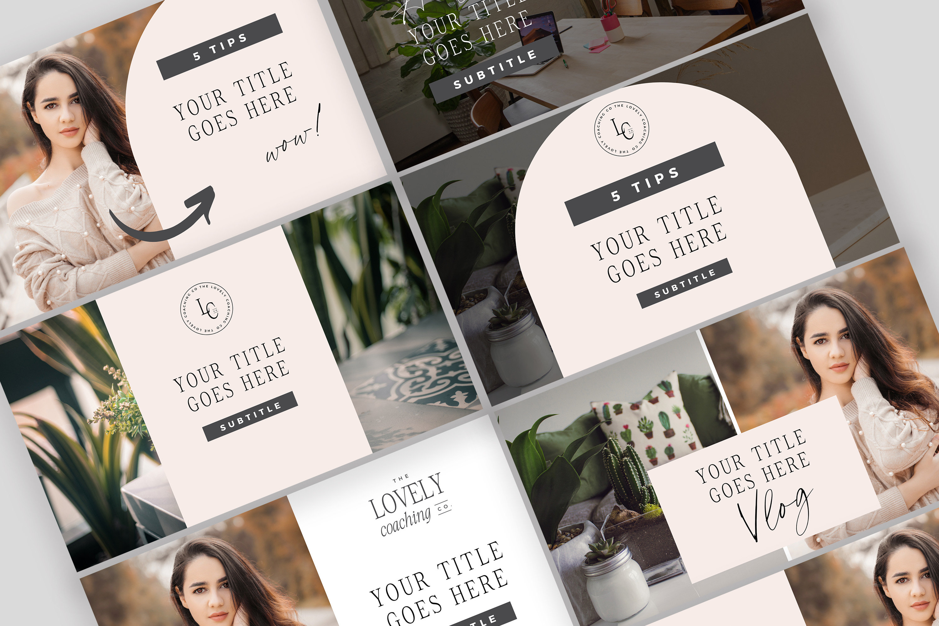 Youtube Thumbnail Templates, YT Channel Branding, Cover Image, Social ...