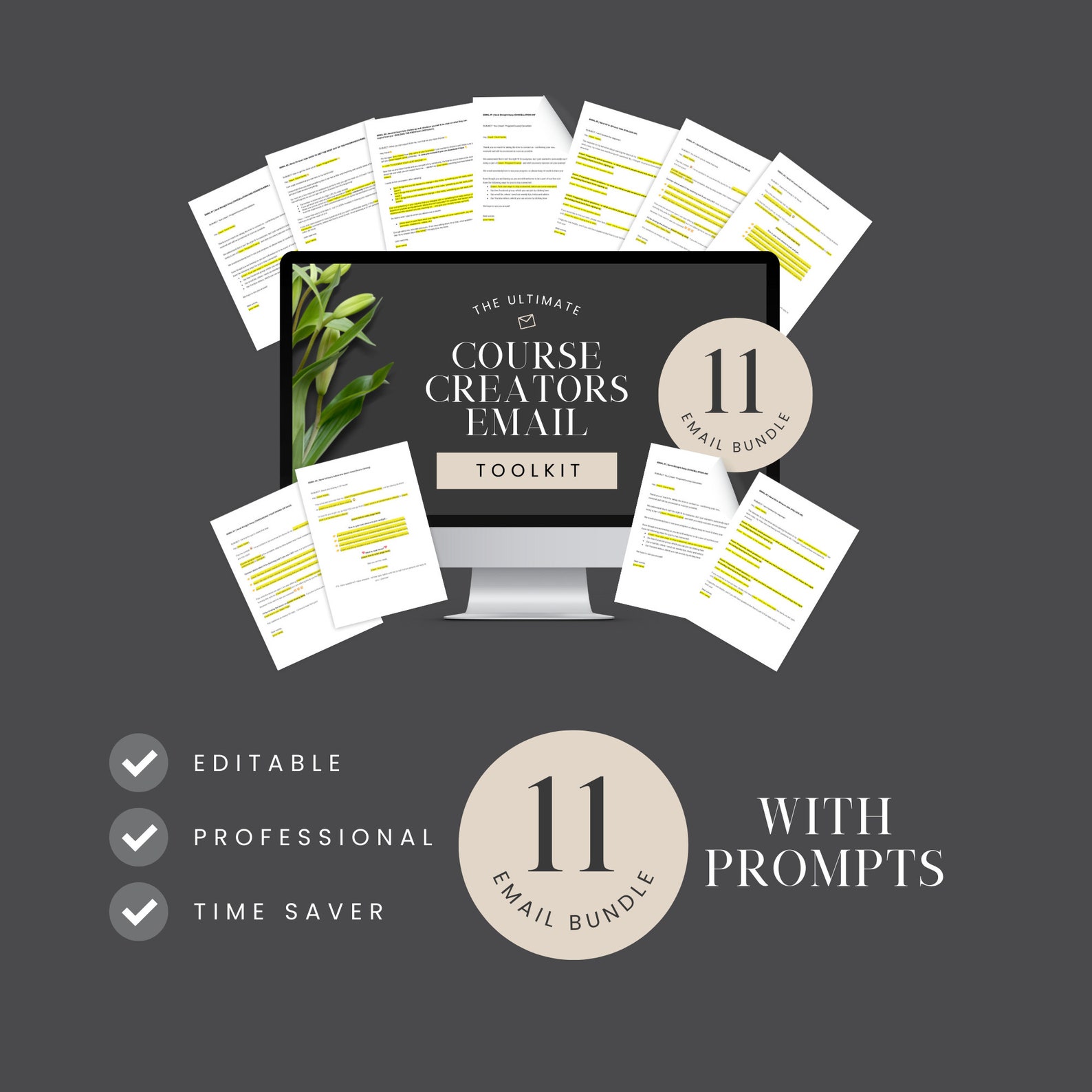 Course Creators Email Swipe Files Bundle, Onboarding Welcome Sequence ...